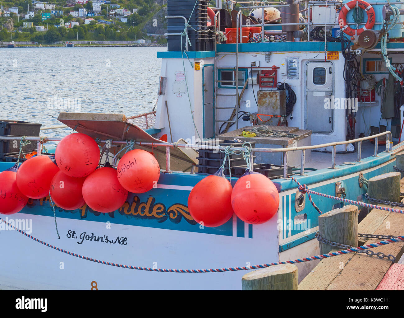 Fishing trawler, St John's, Newfoundland, Canada Stock Photo - Alamy