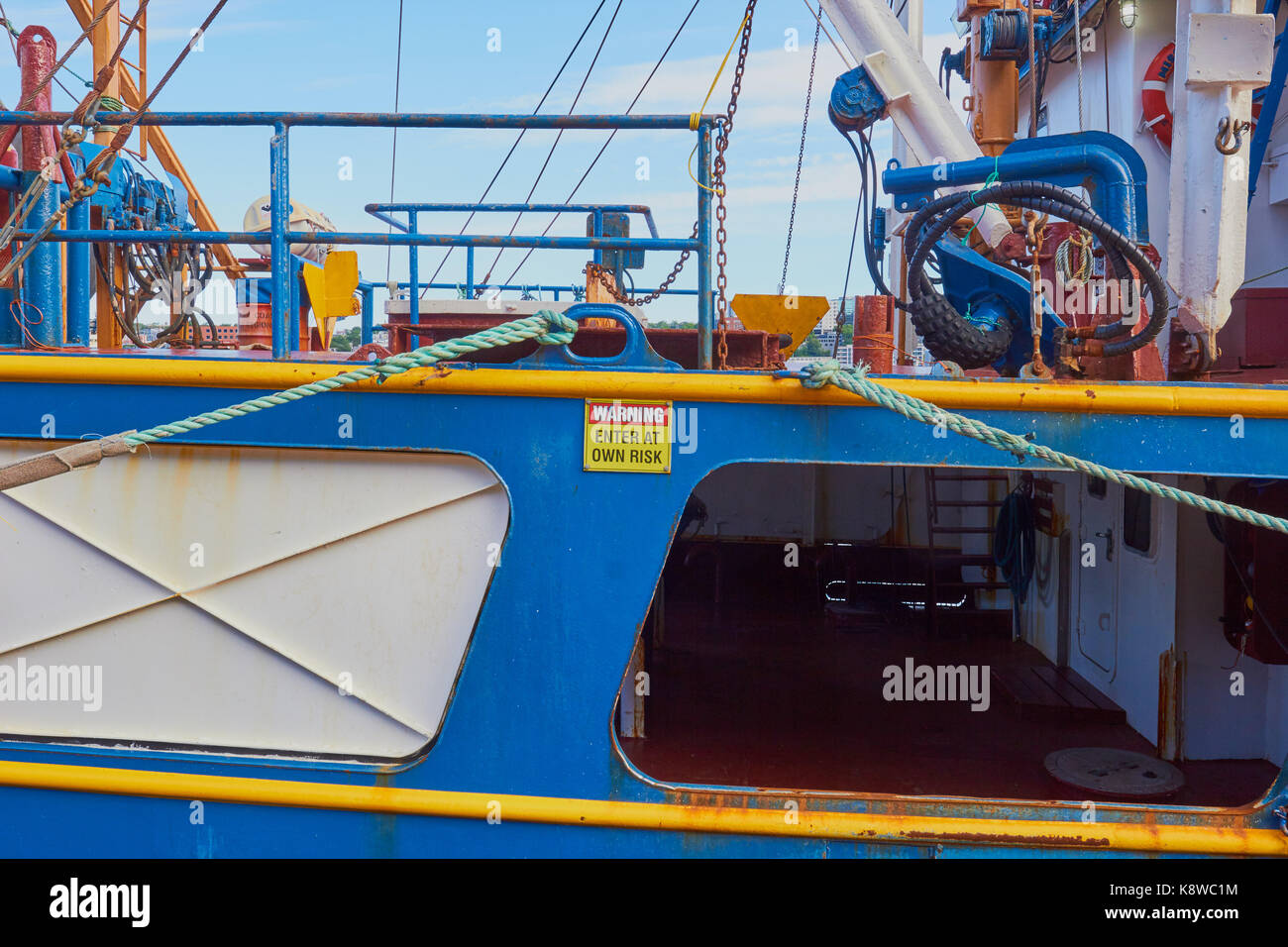 Fishing trawler st johns newfoundland hi-res stock photography and ...