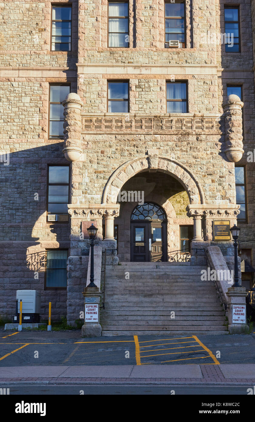 Newfoundland supreme court hi-res stock photography and images - Alamy