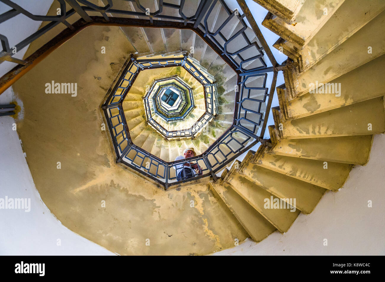 Volta Lighthouse at San Maurizoi, Com, Italy Stock Photo - Alamy