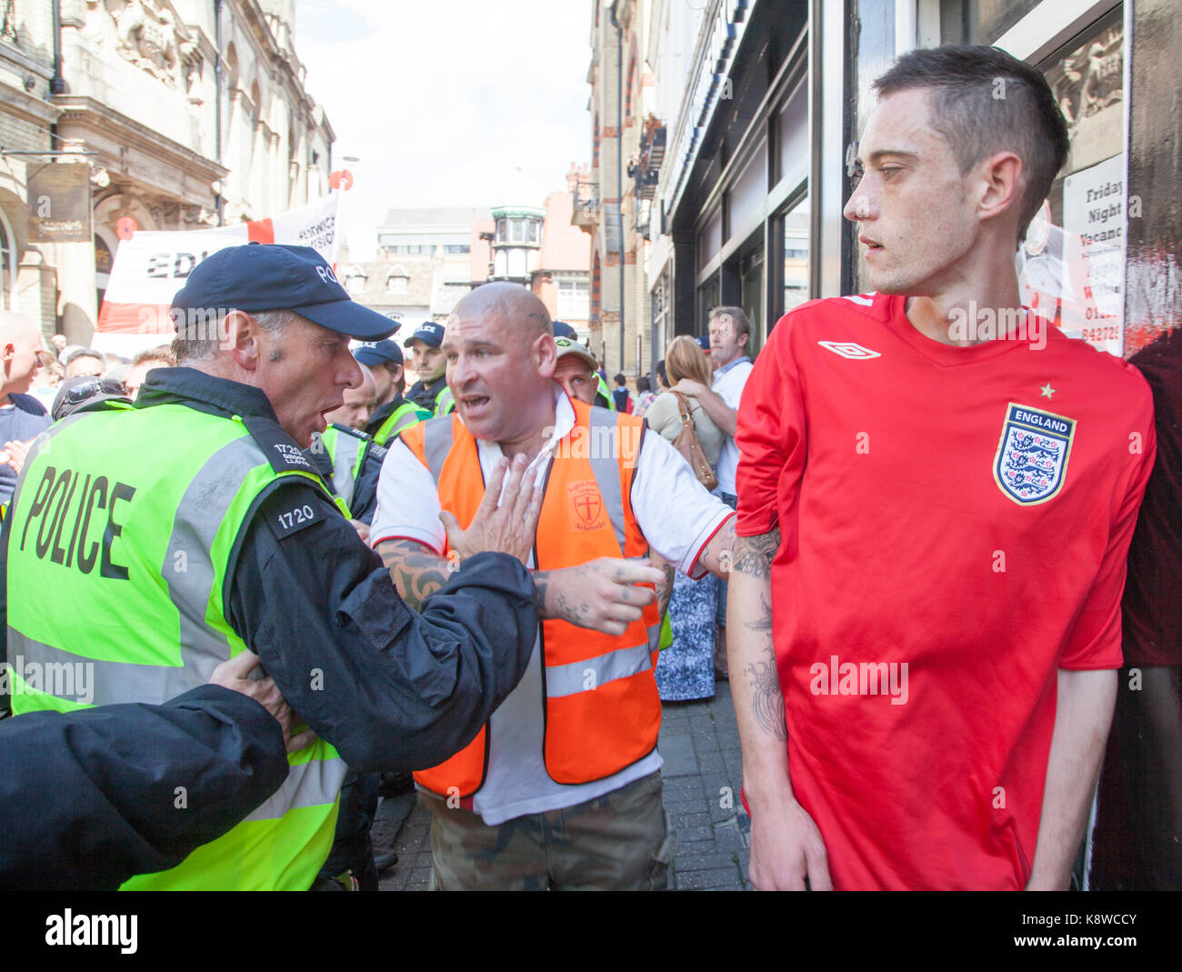 Angry edl supporter hi-res stock photography and images - Alamy