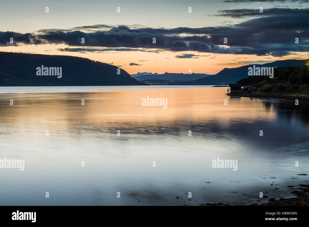 Saltdalsfjorden, Rognan, Norway, Scandinavia, Europe Stock Photo - Alamy