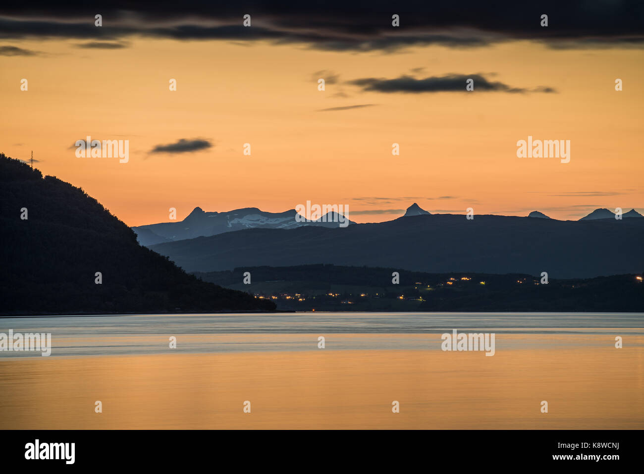 Saltdalsfjorden, Rognan, Norway, Scandinavia, Europe Stock Photo - Alamy