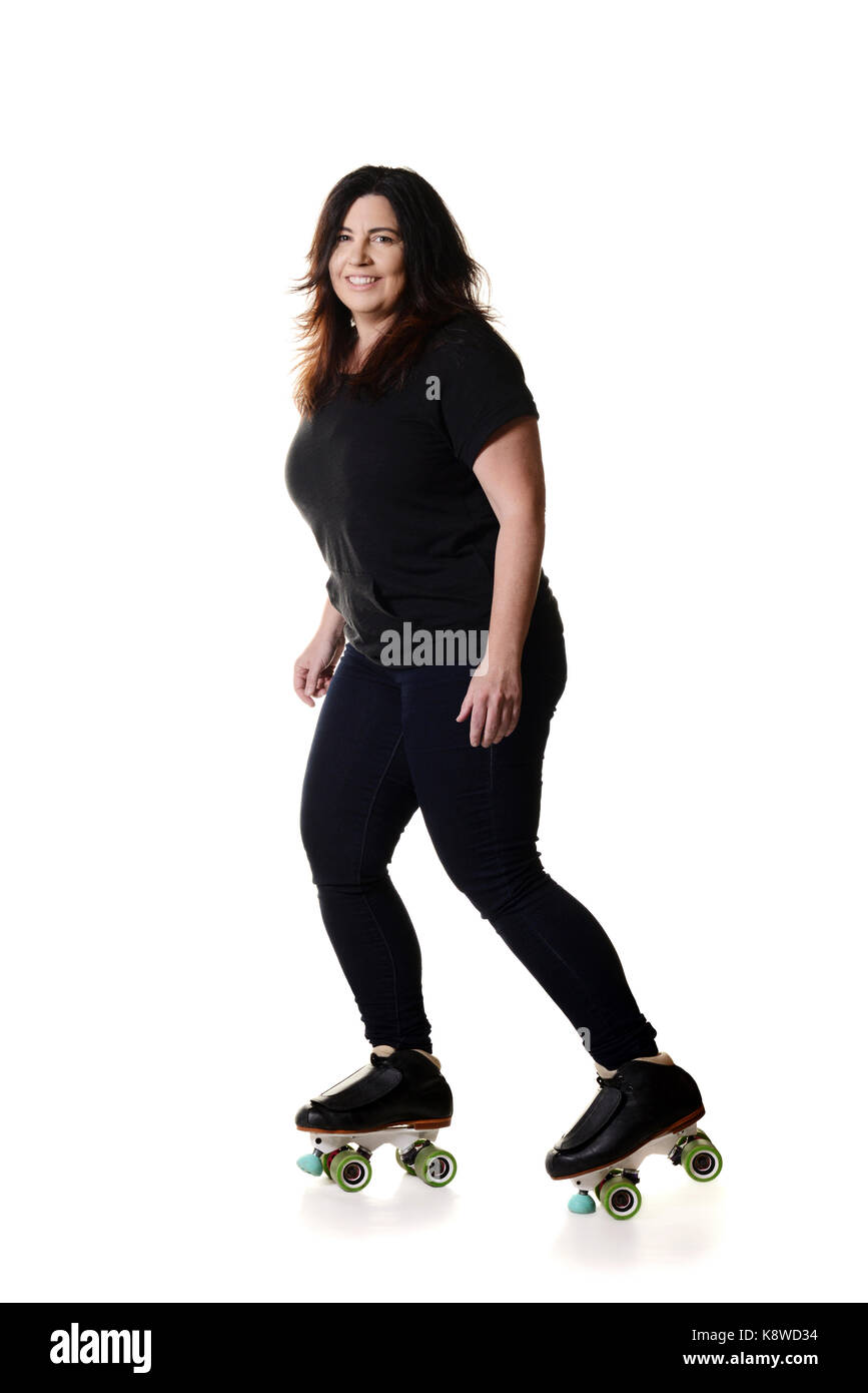 Artistic roller skating Cut Out Stock Images & Pictures - Alamy