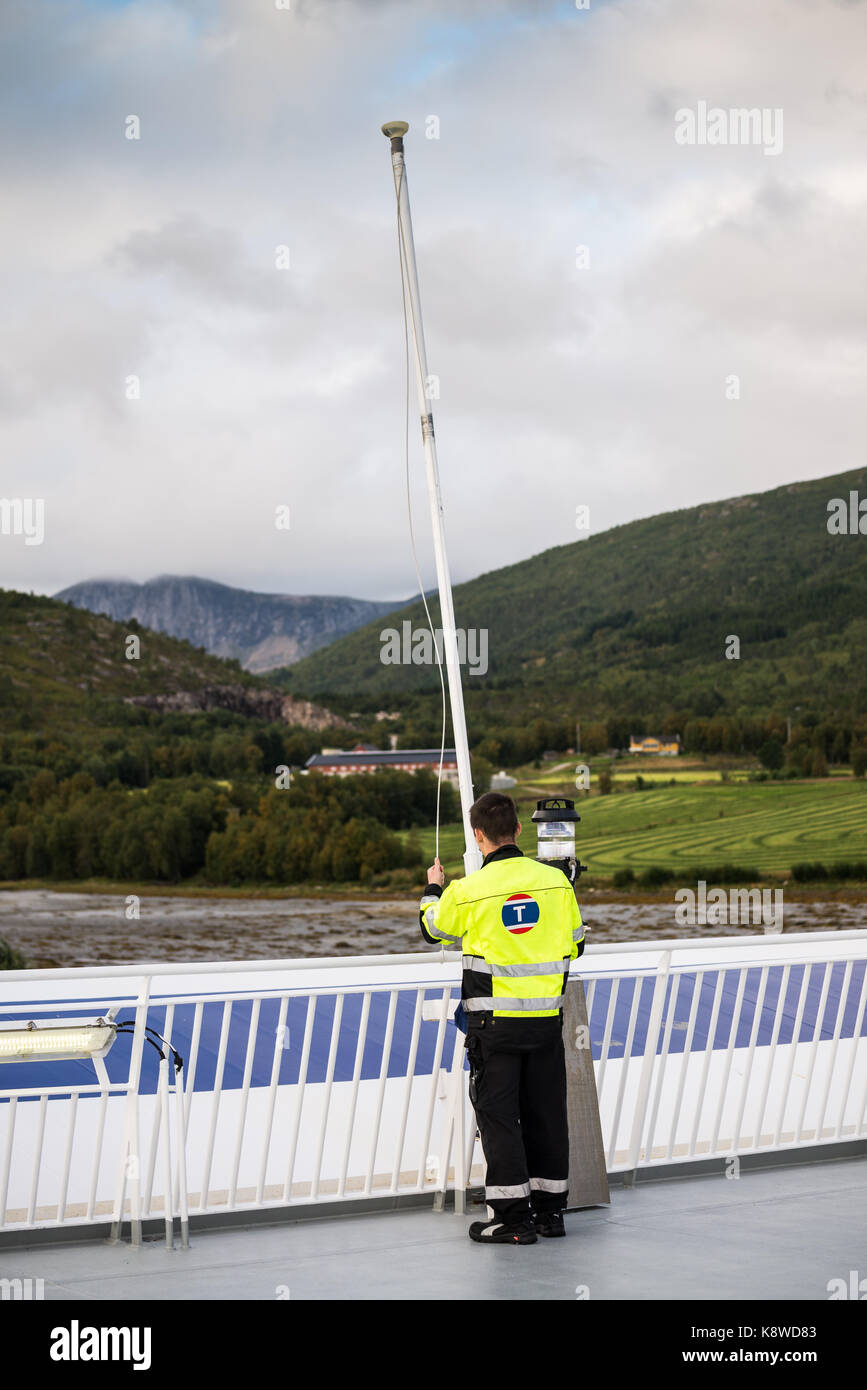 Bognes Lodingen Ferry, Norway, Scandinavia, Europe Stock Photo - Alamy
