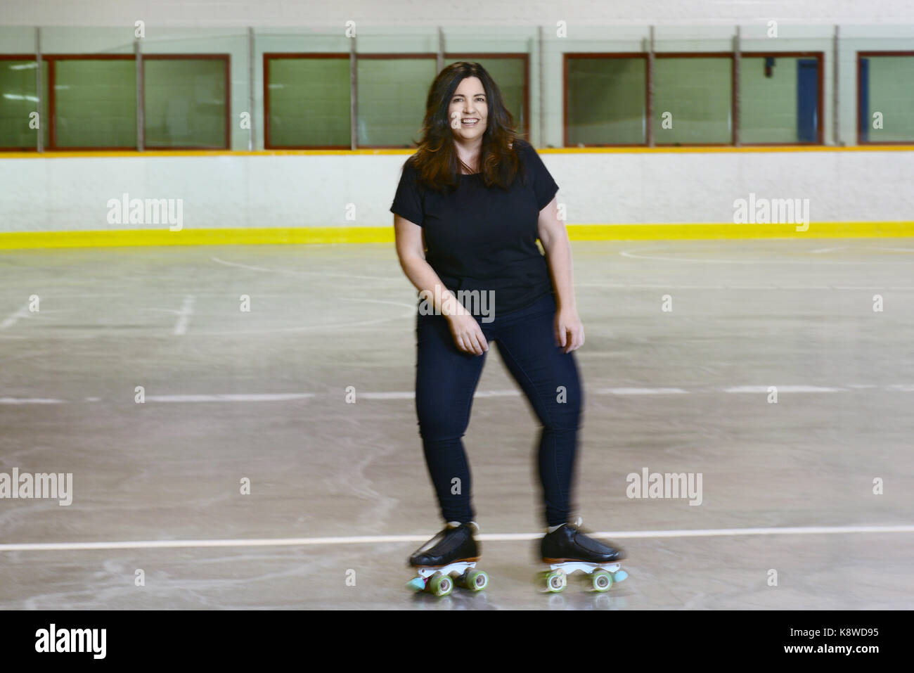 Artistic roller skating hi-res stock photography and images - Alamy