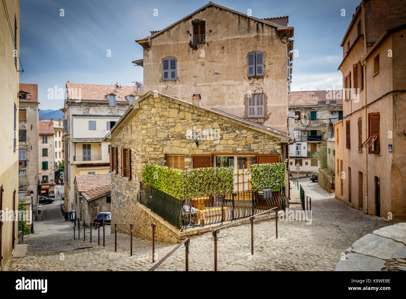 The city of Corte Stock Photo - Alamy
