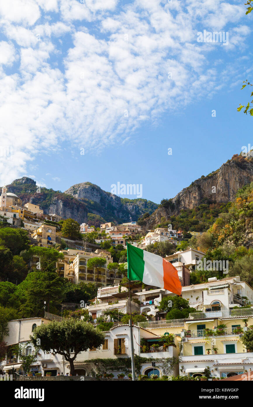 Italia flag sorrento hi-res stock photography and images - Alamy