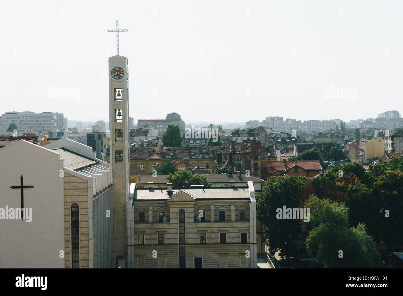 Panoramic view of Sofia city, Bulgaria Stock Photo - Alamy