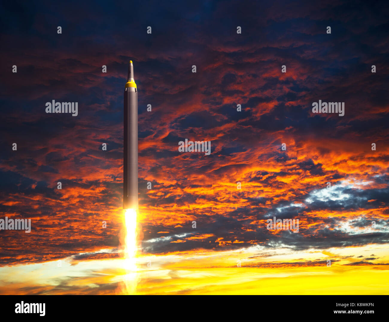 Ballistic missile take off hi-res stock photography and images - Alamy