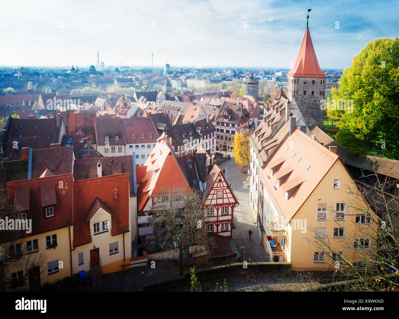 Old town of Nuremberg, Germany Stock Photo - Alamy