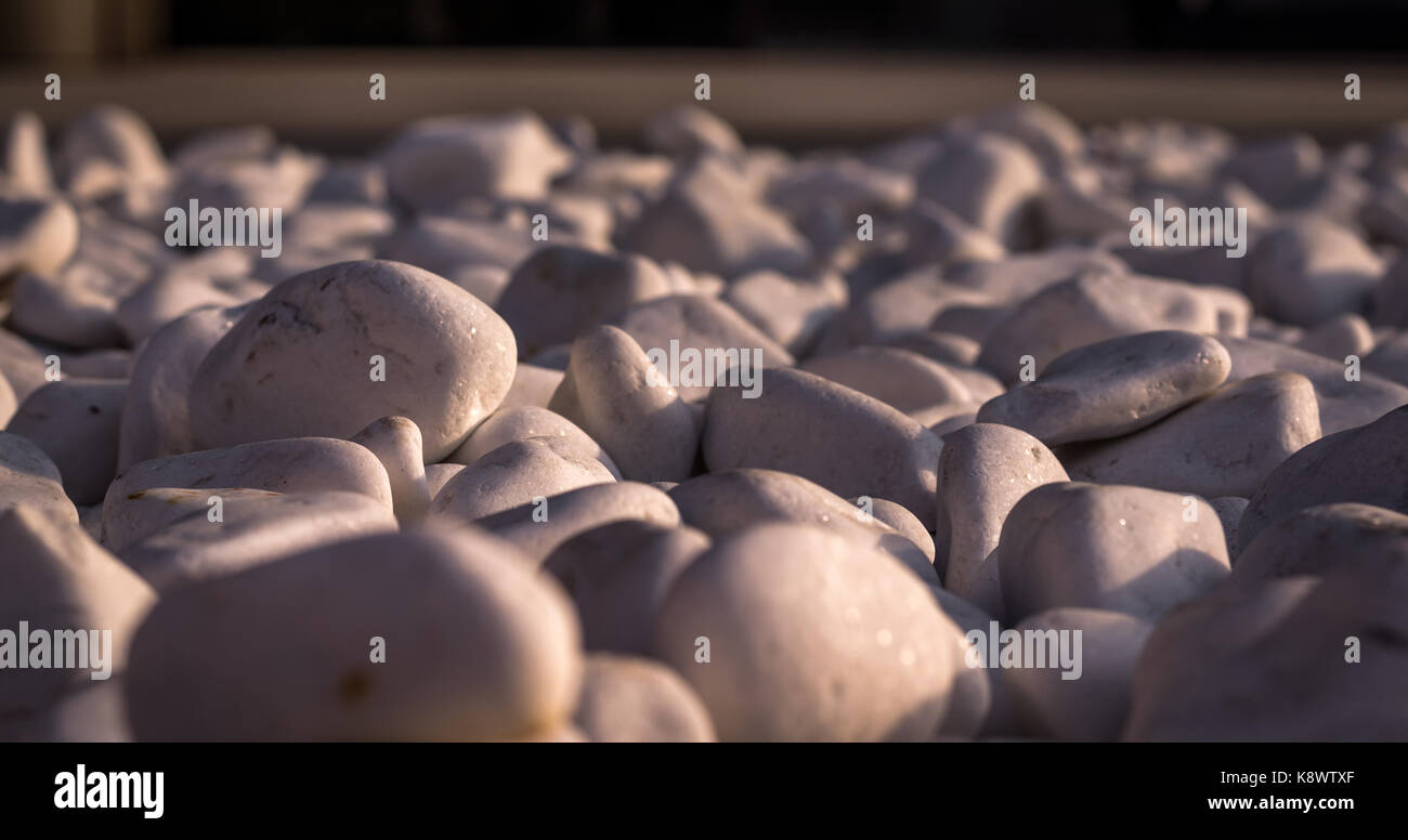 Standing out (white stones Stock Photo - Alamy