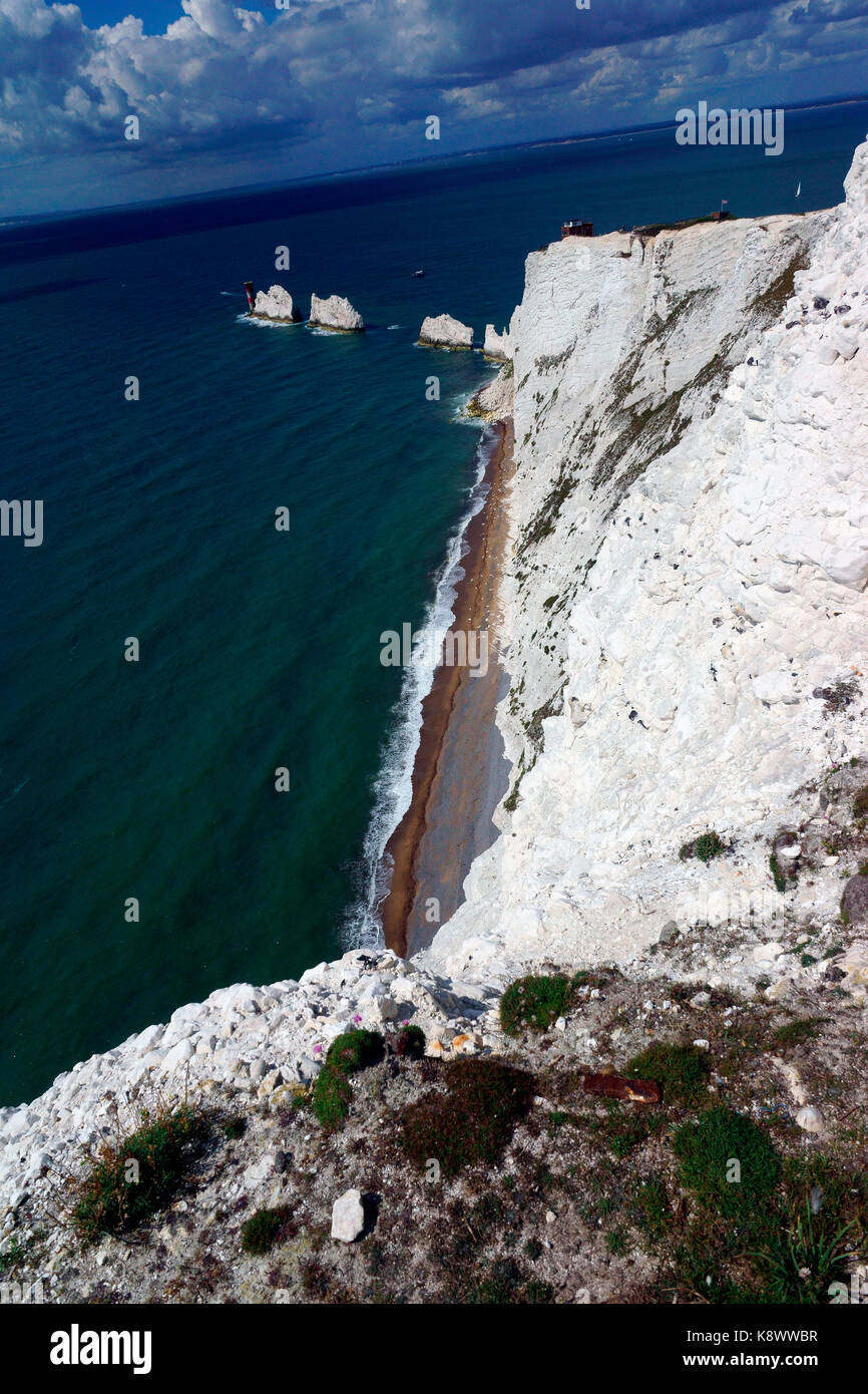 THE FAMOUS NEEDLES, ISLE OF WIGHT Stock Photo - Alamy