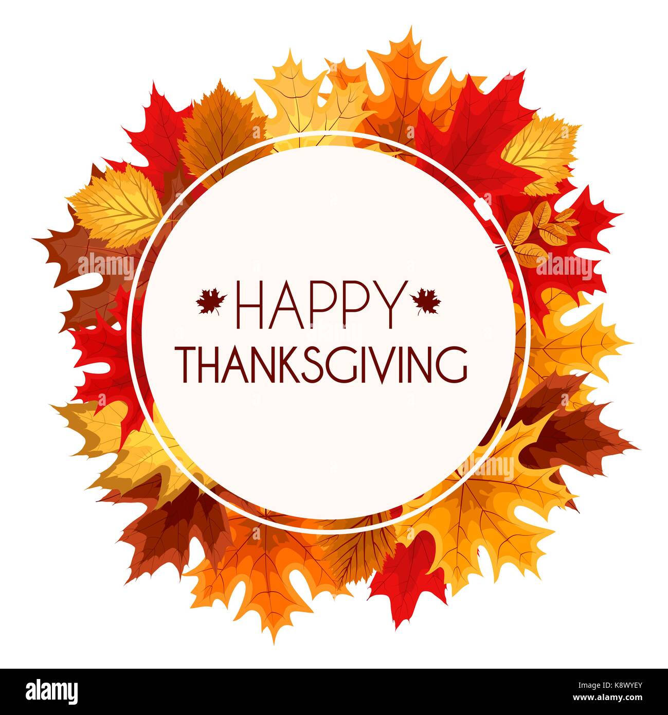 Thanksgiving day background Cut Out Stock Images & Pictures - Alamy