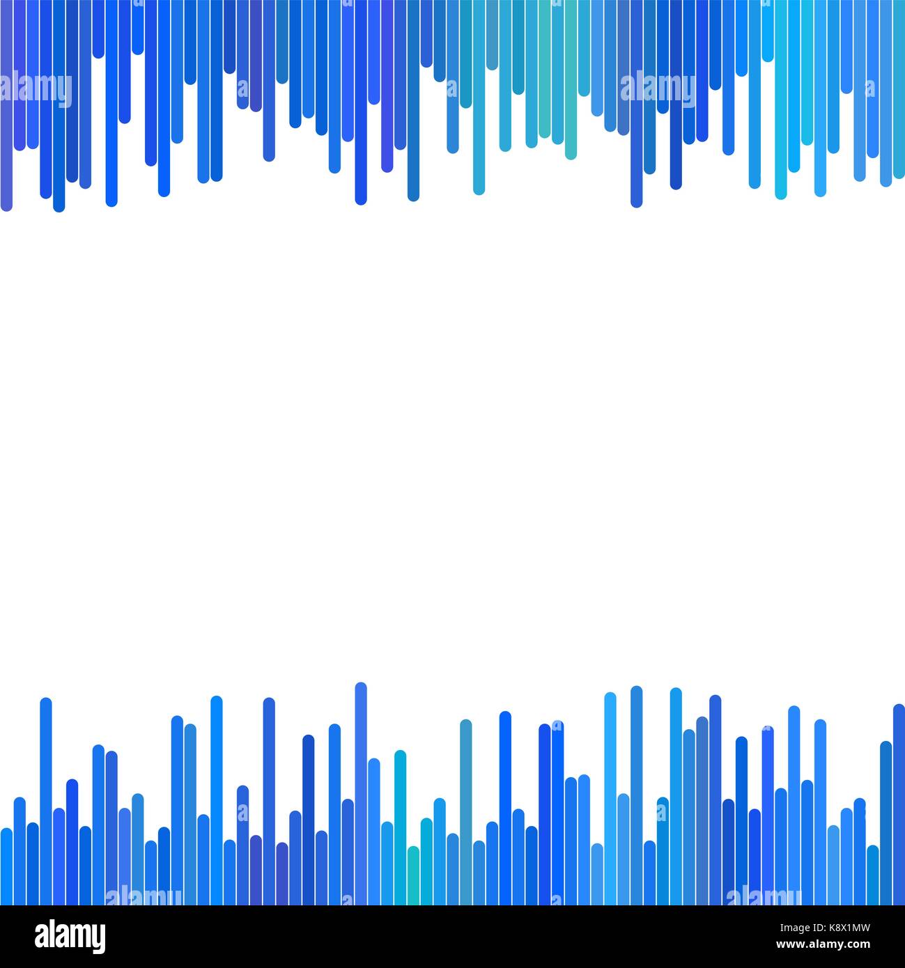 Modern background from vertical stripes in blue tones - vector design ...