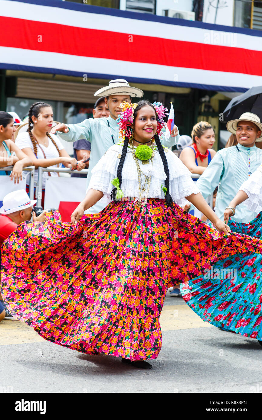 Dancers from Panama in colorful costumes wow onlookers with their ...