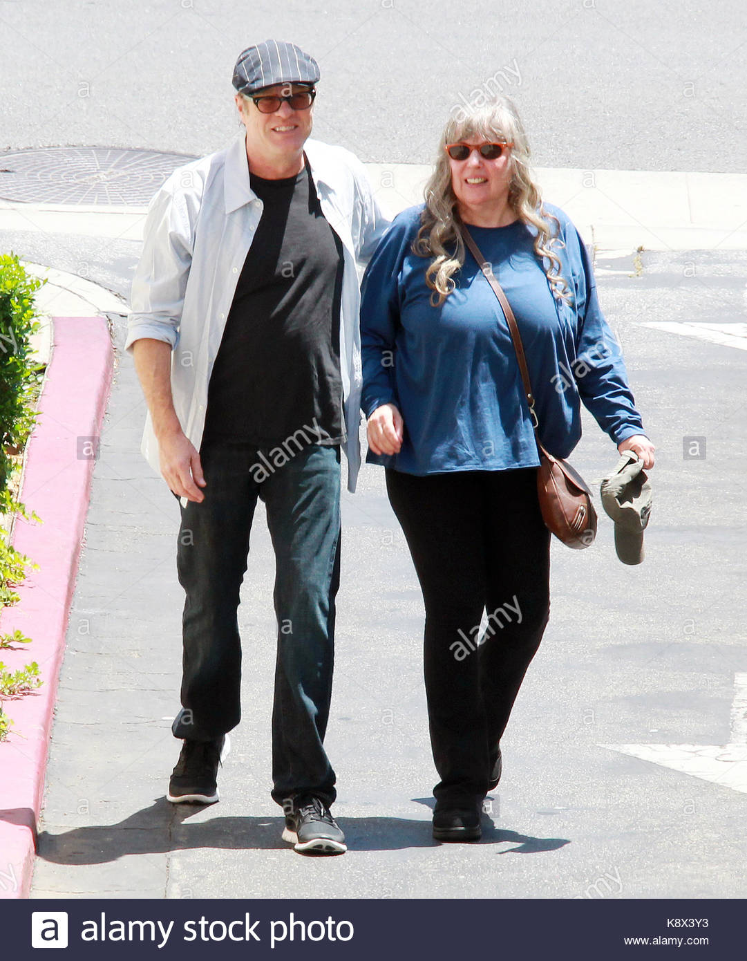 Gregg Henry and Lisa James. Actor Gregg Henry seen getting Stock Photo ...