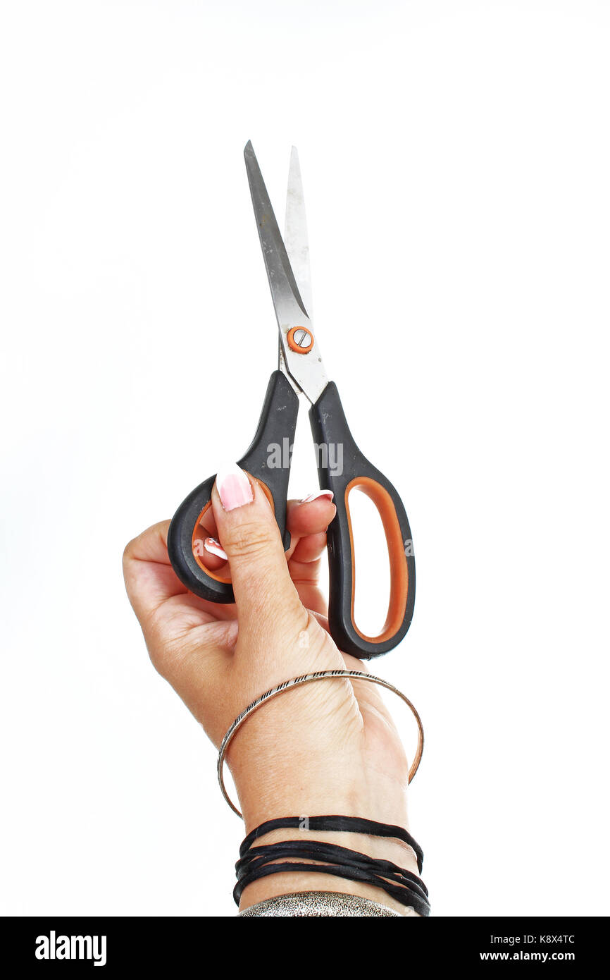 Big scissors hi-res stock photography and images - Alamy