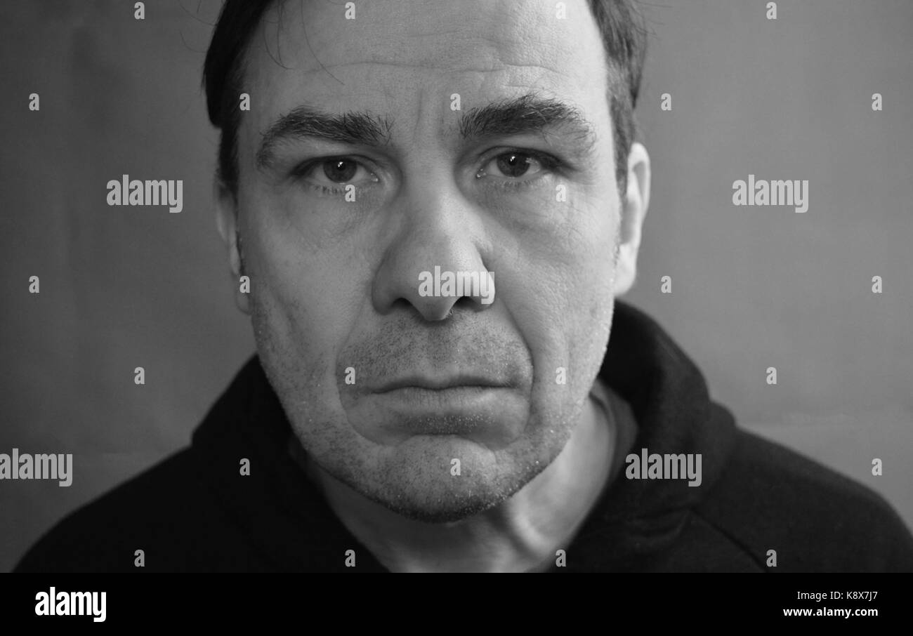 Man suffering depression Stock Photo - Alamy