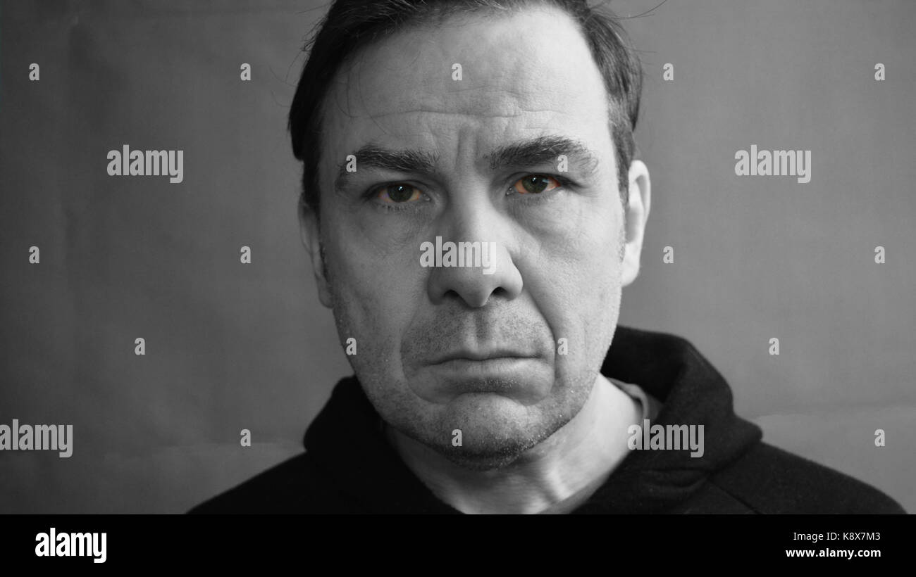 Man suffering depression Stock Photo - Alamy