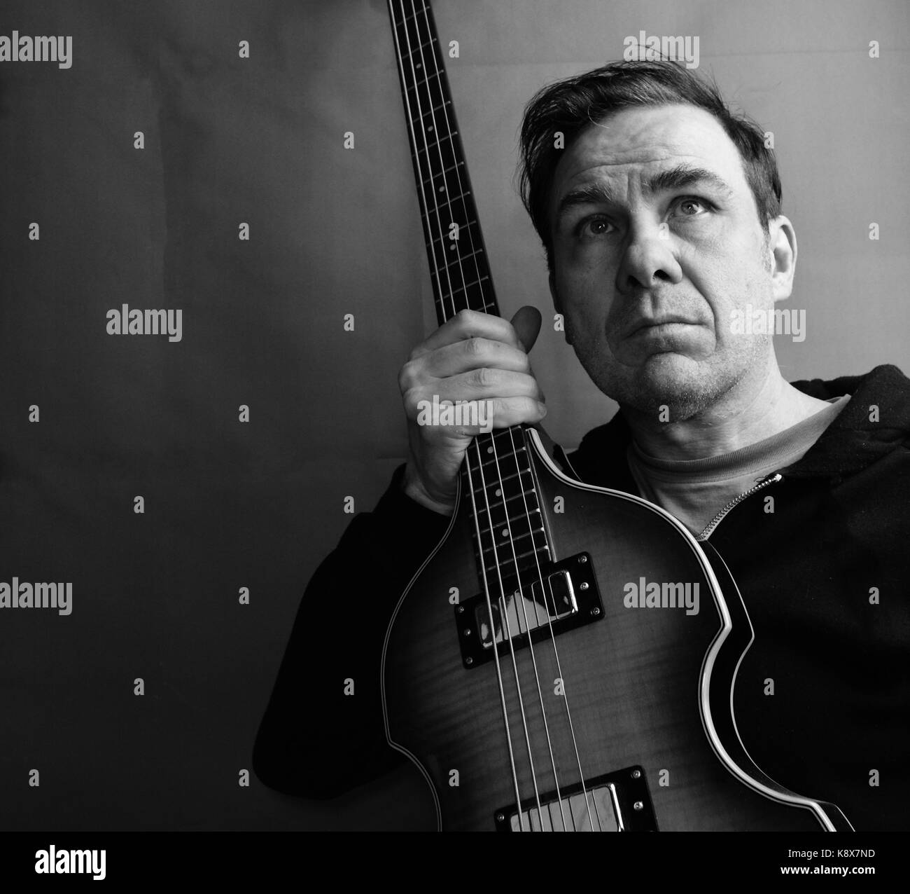 Man blue hair Black and White Stock Photos & Images - Alamy