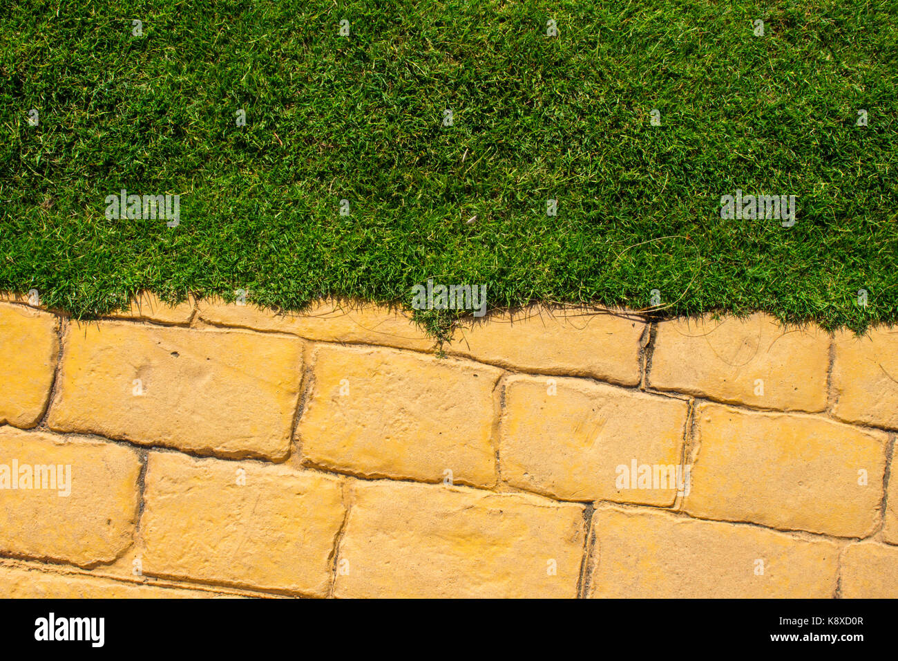 Lawn yellow brick road hi-res stock photography and images - Alamy