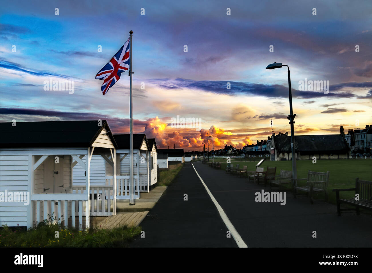 Walmer kent strand hi-res stock photography and images - Alamy