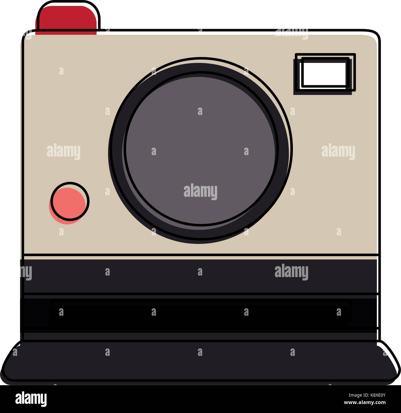instant camera frontview icon image Stock Vector Image & Art - Alamy