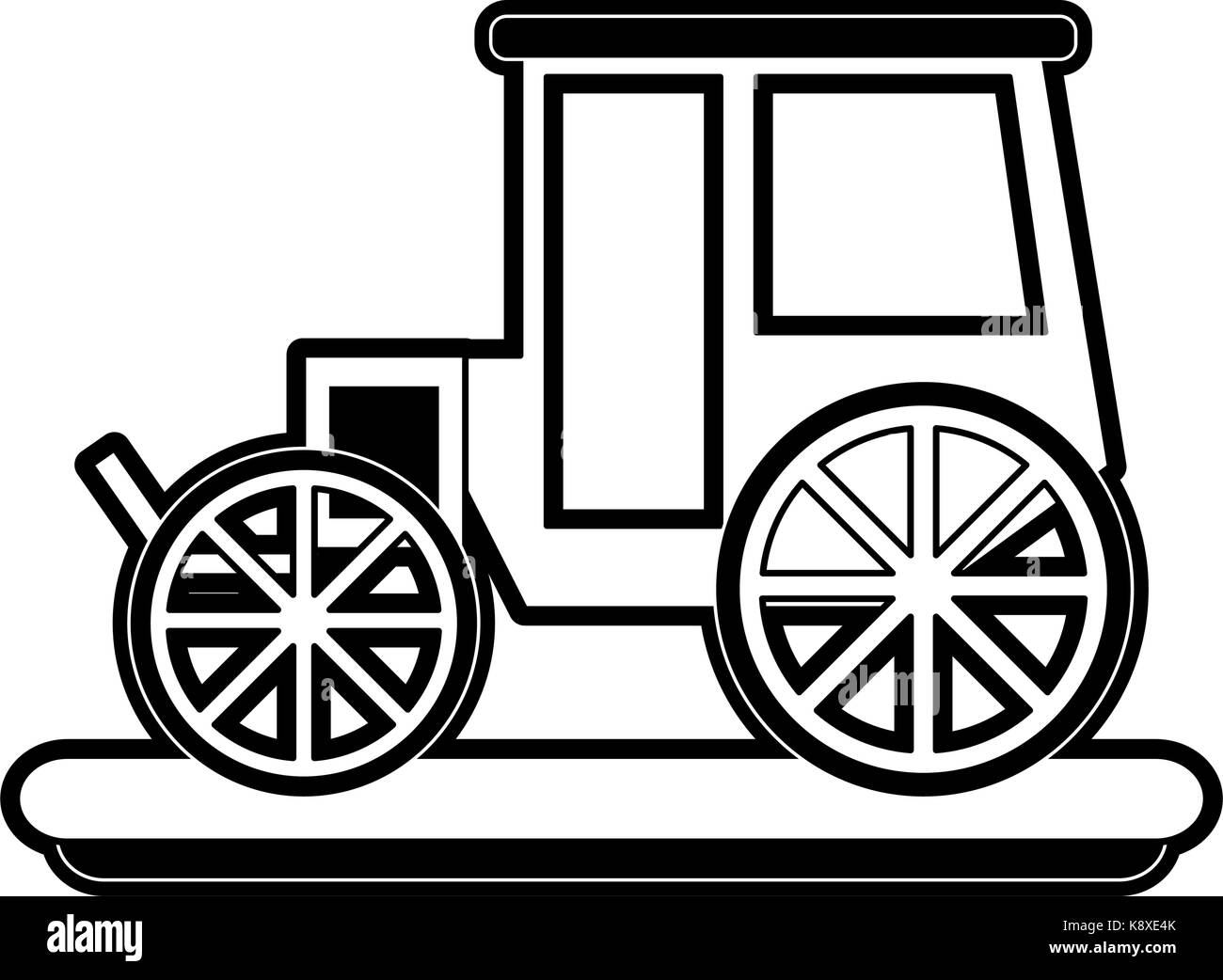 Chariot buggy Stock Vector Images - Alamy