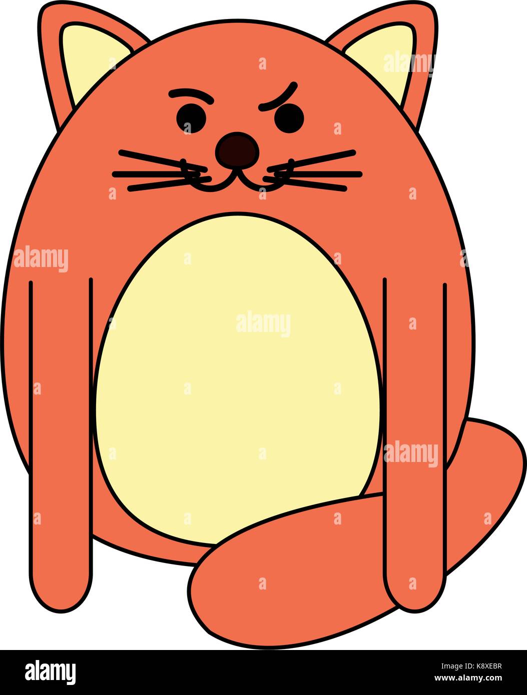 cat cartoon icon image Stock Vector Image & Art - Alamy