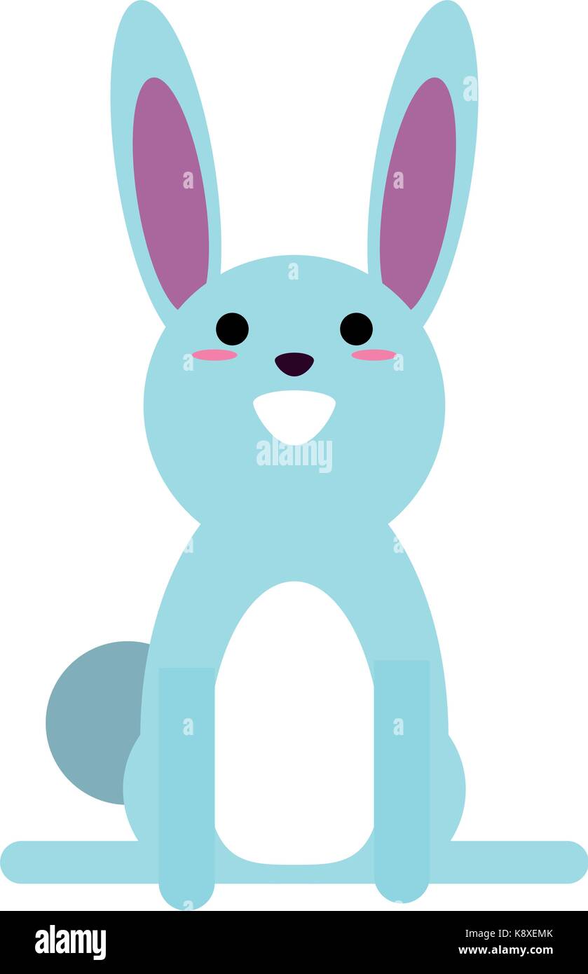 rabbit or bunny cartoon icon image Stock Vector Image & Art - Alamy