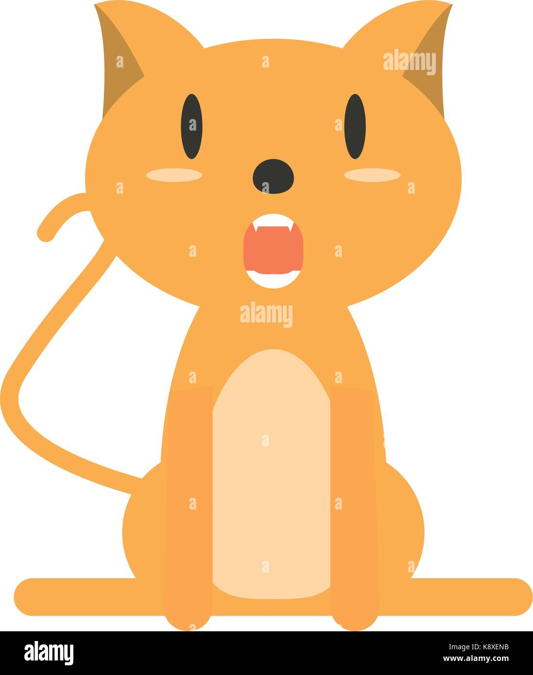 cat cartoon icon image Stock Vector Image & Art - Alamy