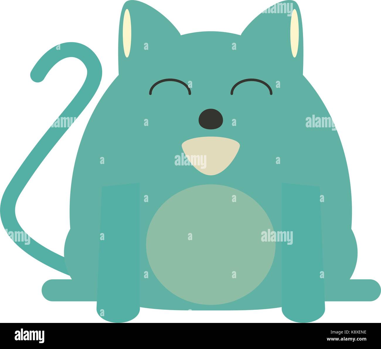 cat cartoon icon image Stock Vector Image & Art - Alamy