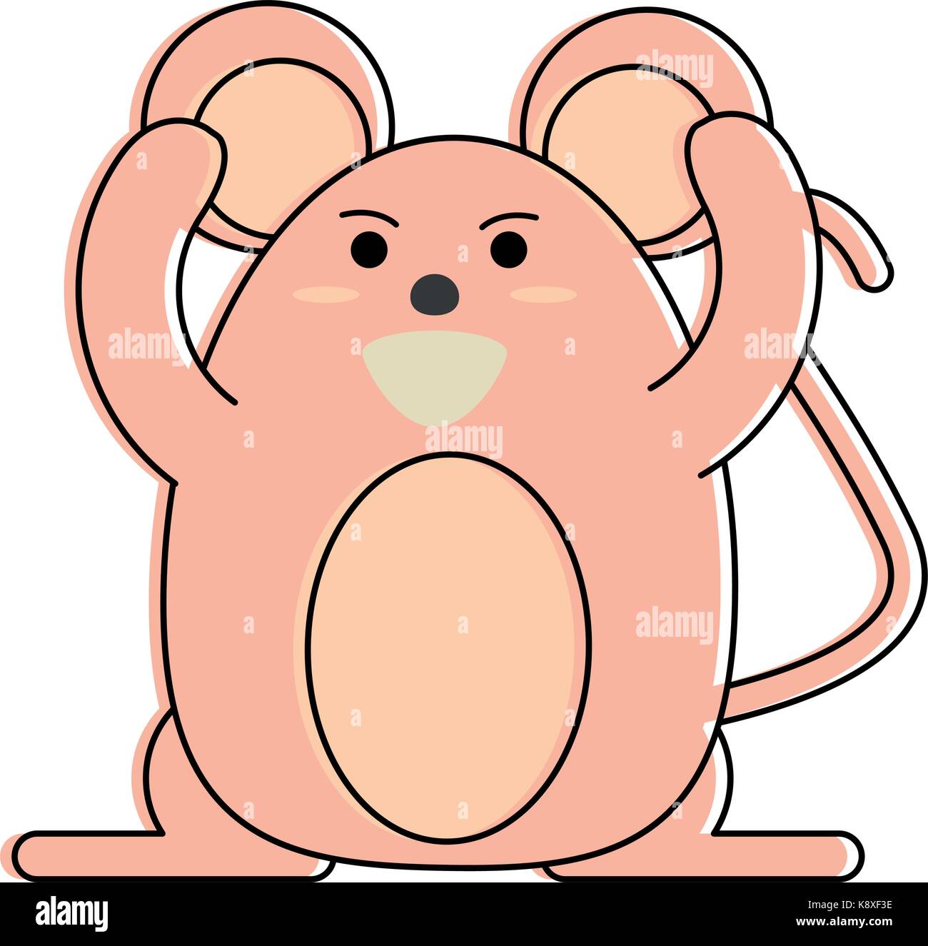 cute happy mouse icon image Stock Vector Image & Art - Alamy
