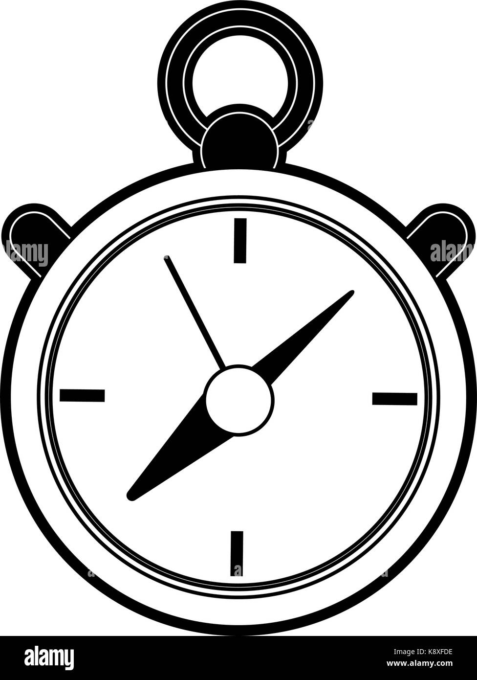 Compass Navigation Icon Image Stock Vector Image And Art Alamy