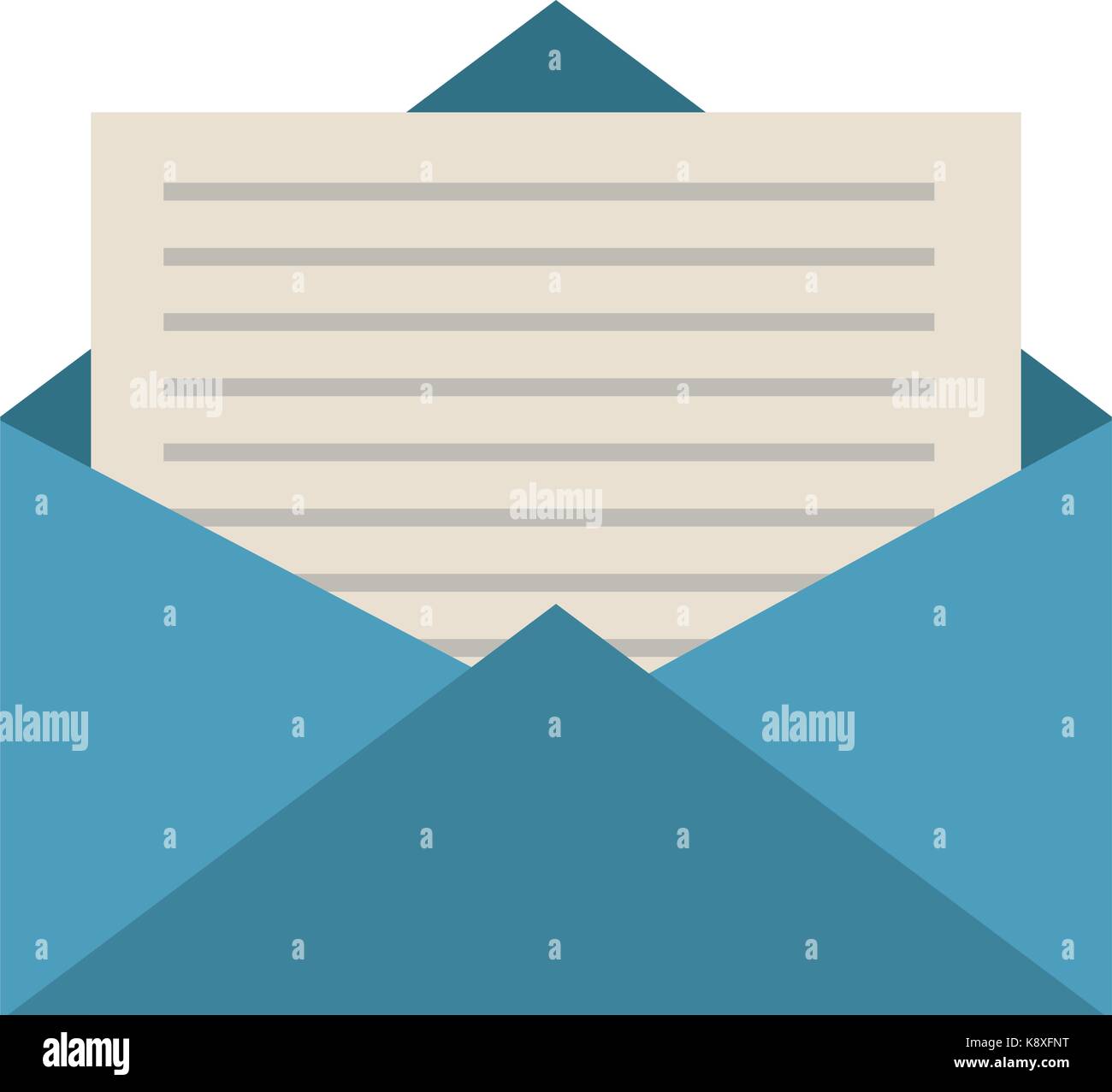 envelope with message icon image Stock Vector Image & Art - Alamy