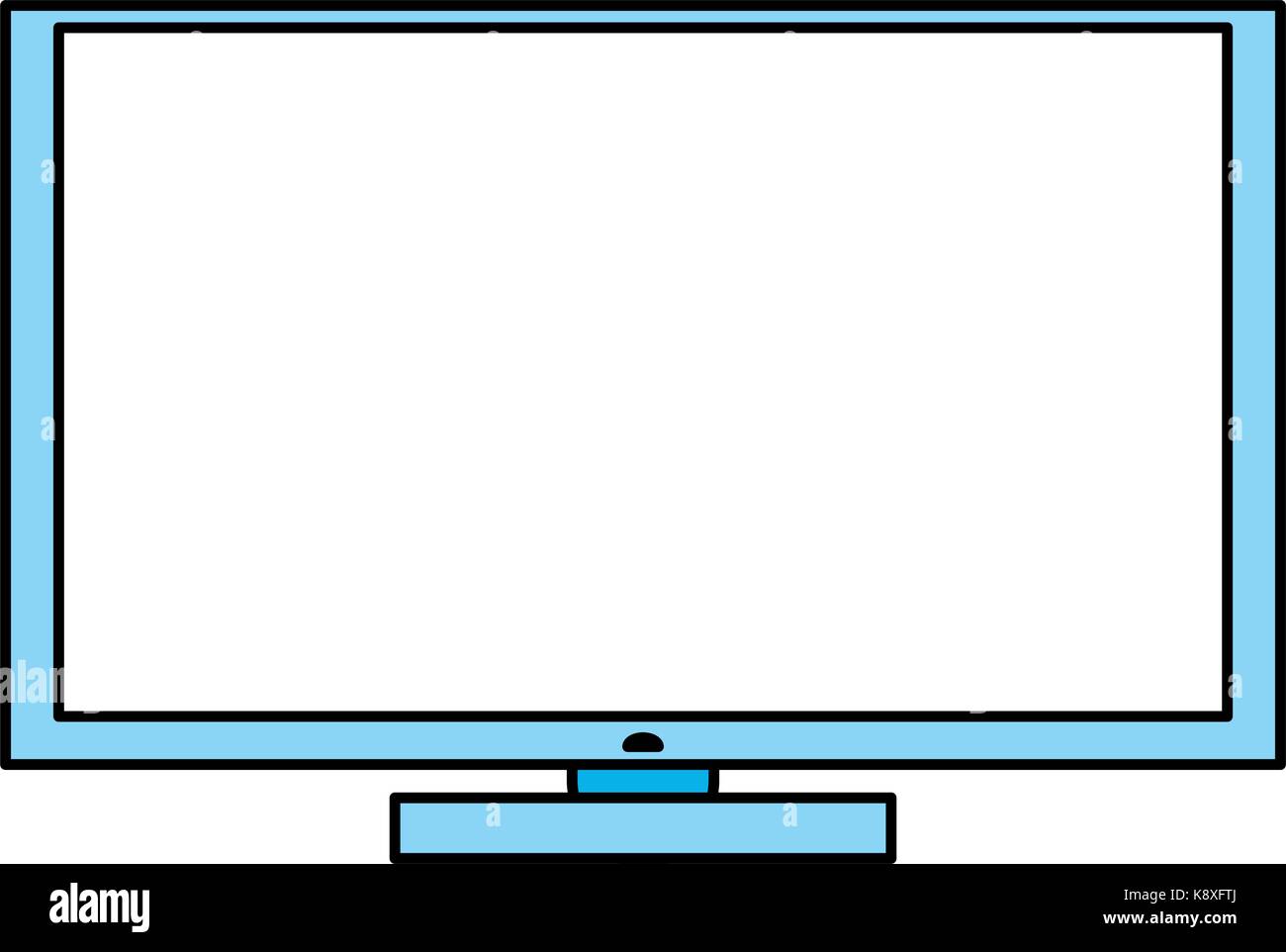 modern tv flat screen icon image Stock Vector Image & Art - Alamy