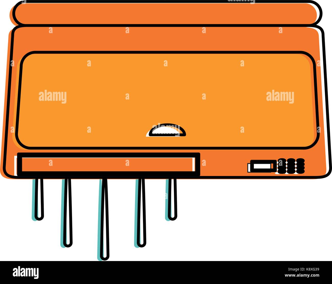 air conditioning unit icon image Stock Vector Image & Art - Alamy