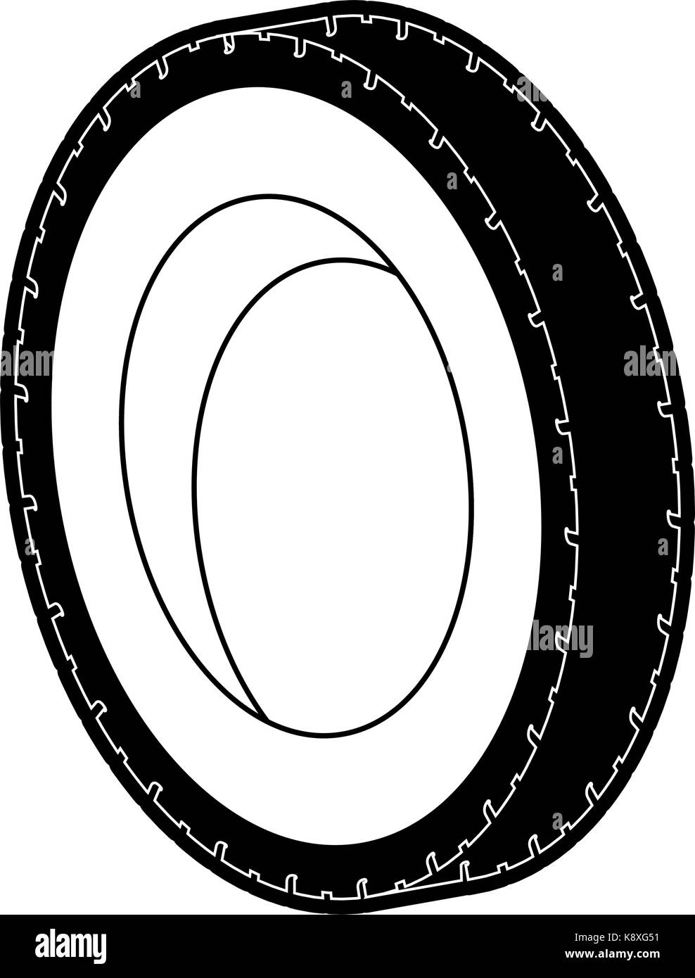 tire car icon image Stock Vector Image & Art - Alamy