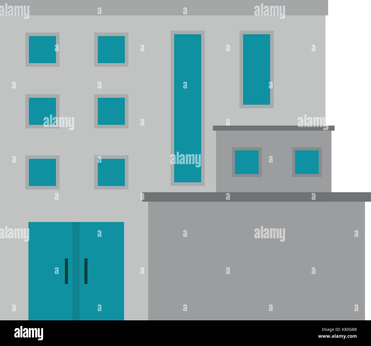 big city building icon image Stock Vector Image & Art - Alamy