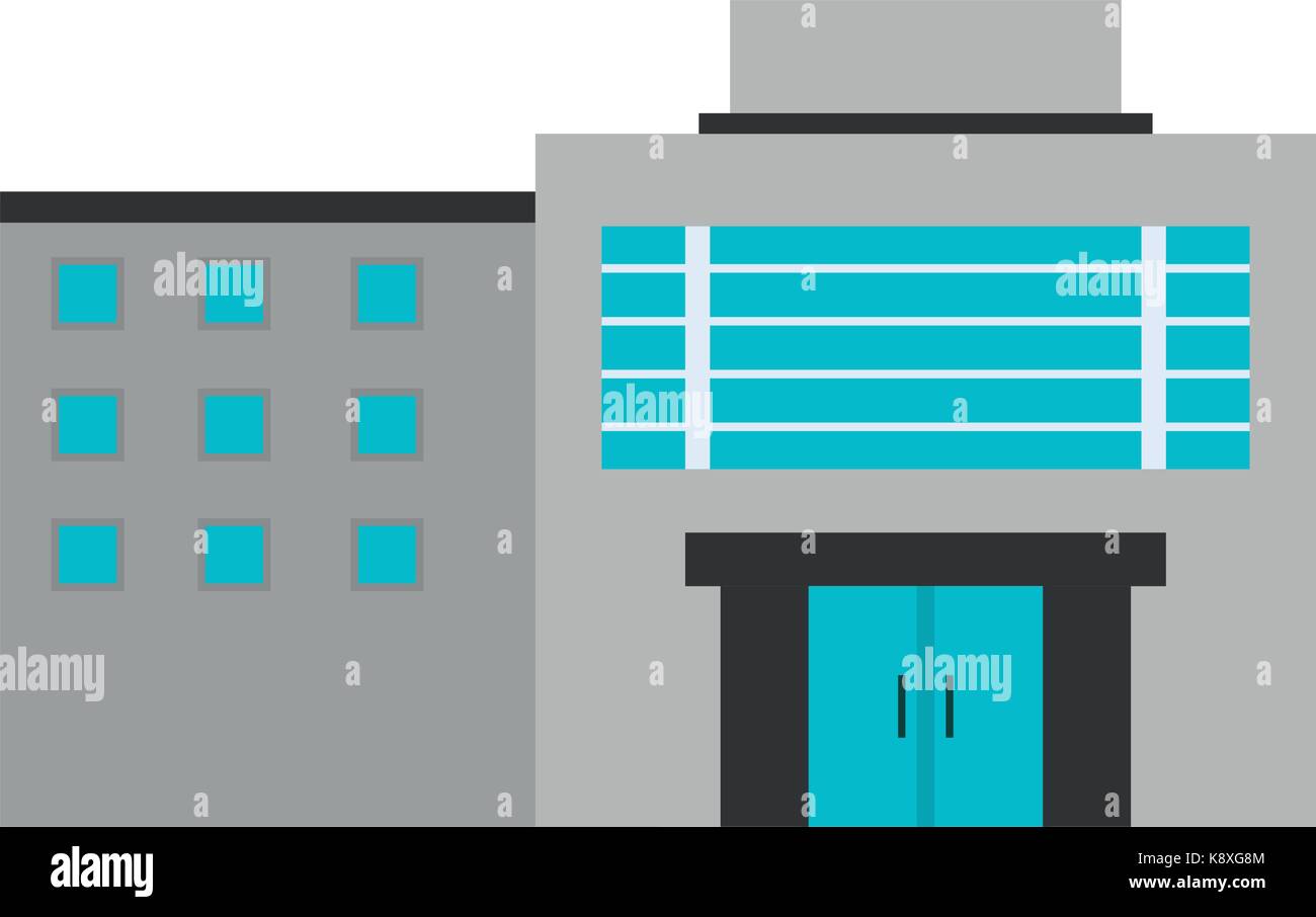 big city building icon image Stock Vector Image & Art - Alamy