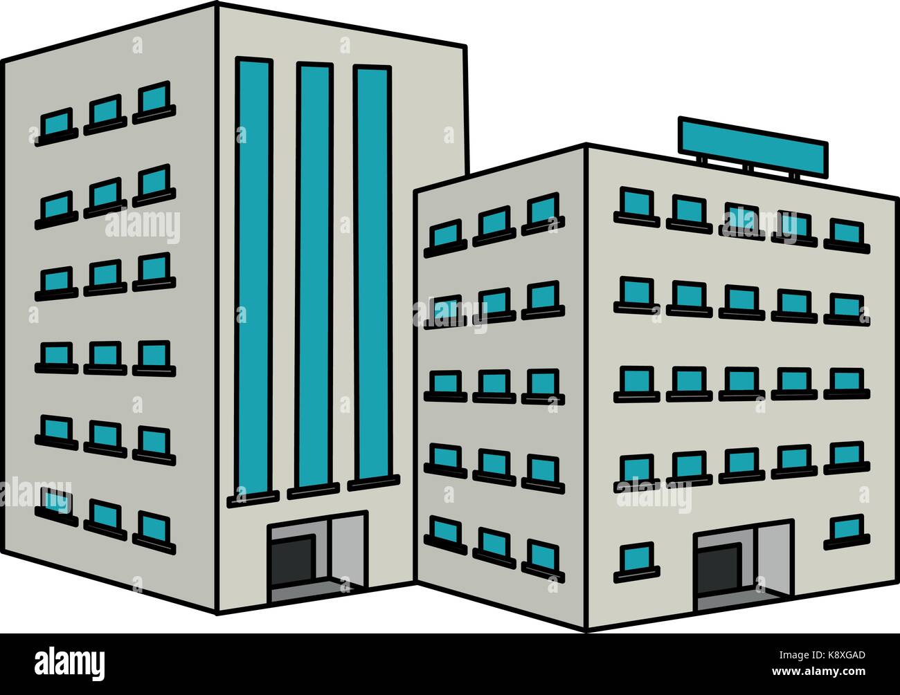 big city building icon image Stock Vector Image & Art - Alamy