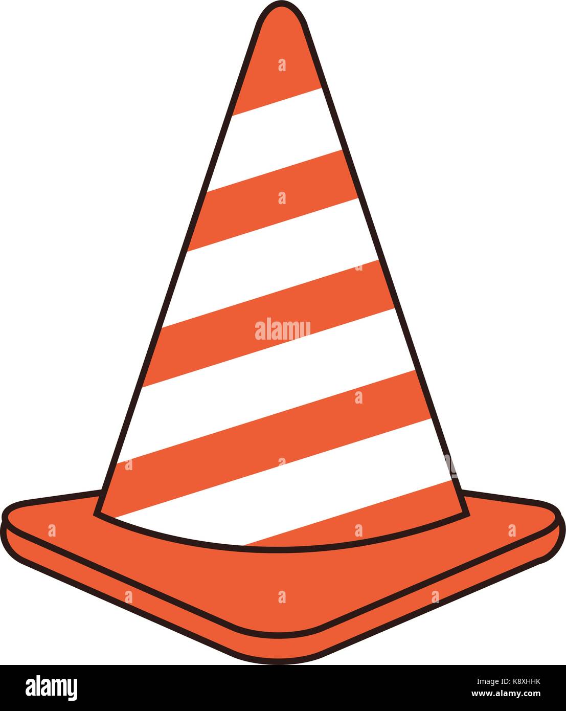 Construction traffic cone Stock Vector Image & Art - Alamy