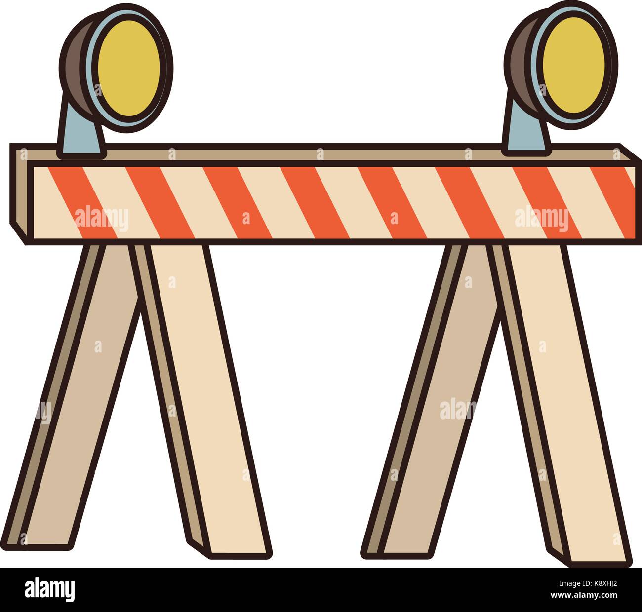 Construction barrier tool Stock Vector Image & Art - Alamy