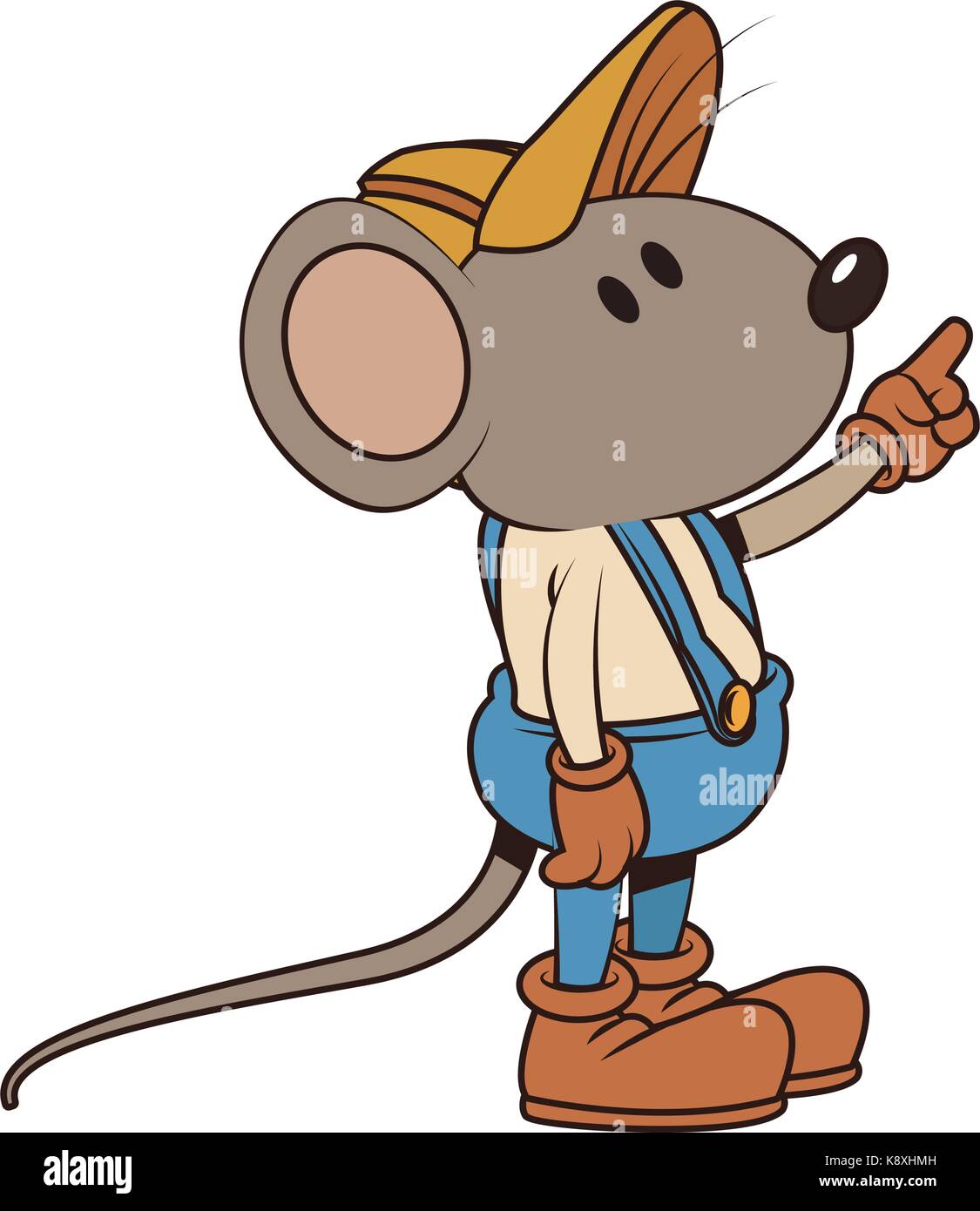 Cute mouse worker cartoon Stock Vector Image & Art - Alamy