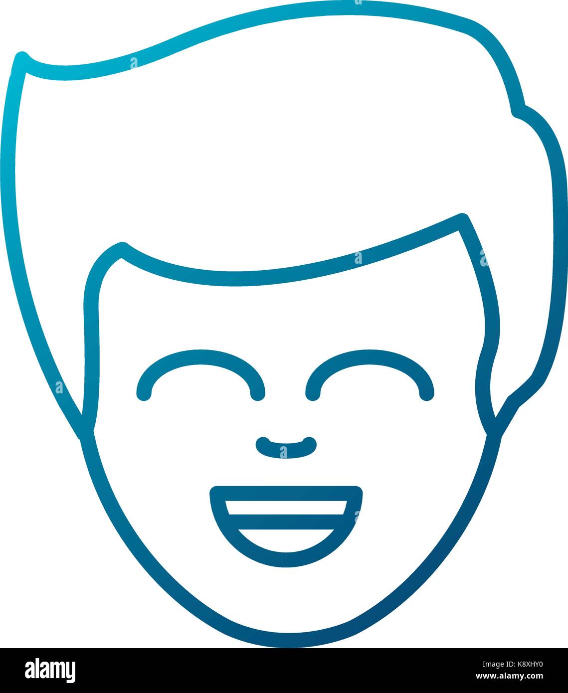 Man smiling cartoon Stock Vector Image & Art - Alamy