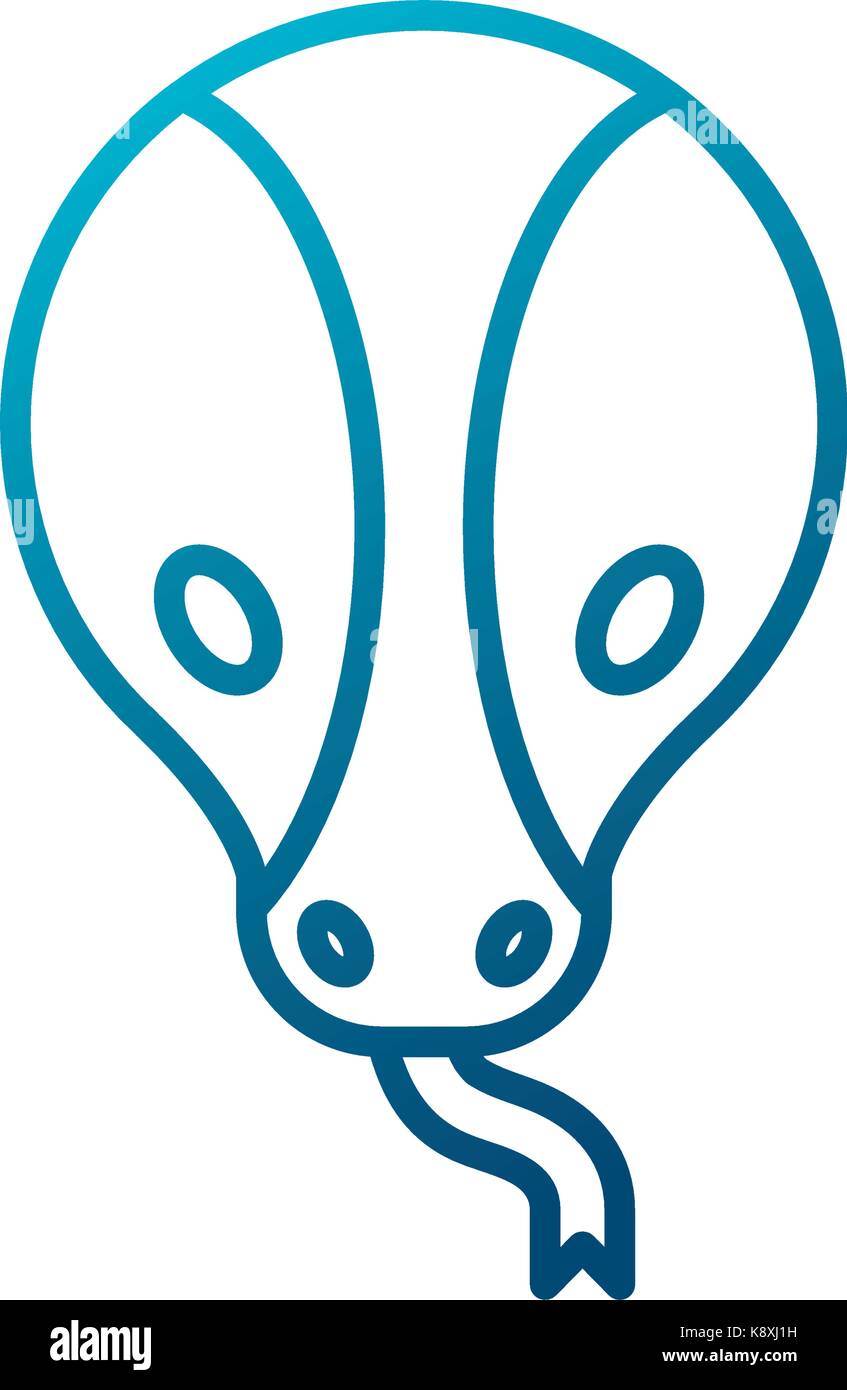 Snake face symbol Stock Vector Image & Art - Alamy