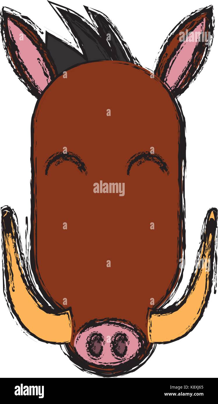 Jabali animal cartoon Stock Vector Image & Art - Alamy