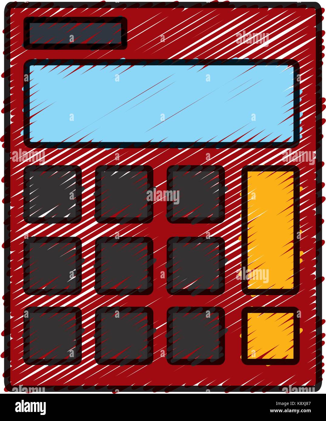 Calculator isolated symbol Stock Vector Image & Art - Alamy