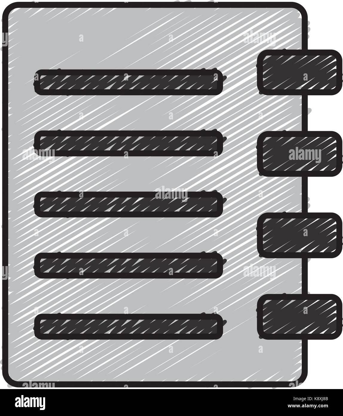 Sheet document isolated Stock Vector Image & Art - Alamy